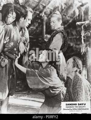 Sanshô dayû Sansho the Bailiff Year: 1954 Japan Director: Kenji ...