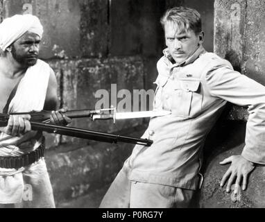 Douglas Fairbanks, Jr. (rifle in hand), Francis McDonald, Gene Garrick ...