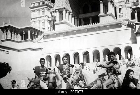 Original film title: THE QUEEN OF SHEBA. English title: THE QUEEN OF ...