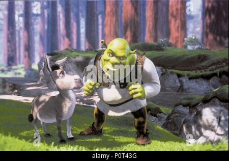 The Donkey & Shrek Film: Shrek (USA 2001) Characters: & Shrek Director ...