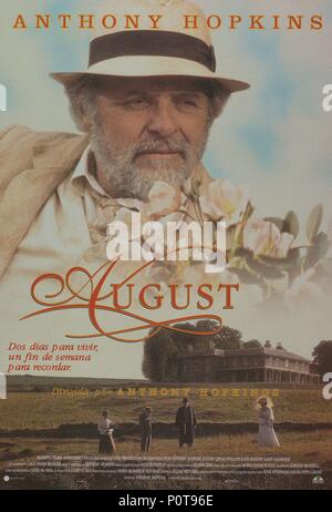 AUGUST, Anthony Hopkins, 1996 Stock Photo - Alamy