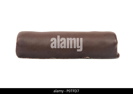 Long chocolate candy isolated on white background Stock Photo - Alamy