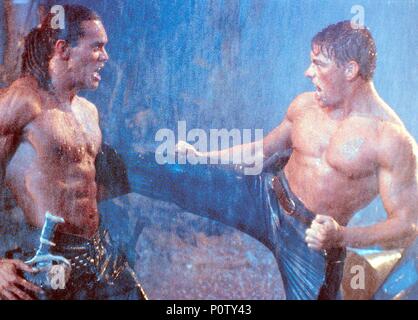 Cyborg Cyborg Jean-Claude van Damme *** Local Caption *** 1989 Stock ...