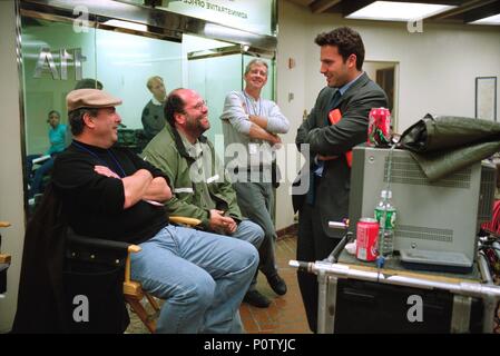 ROGER MICHELL, SCOTT RUDIN, BEN AFFLECK, CHANGING LANES, 2002 Stock ...