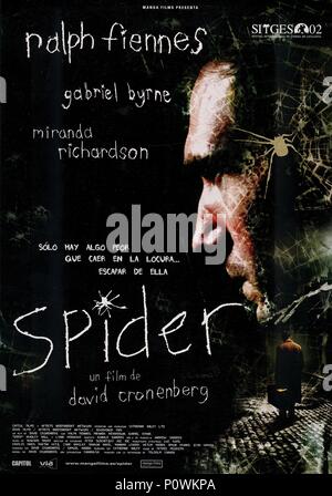 Original Film Title: SPIDER. English Title: SPIDER. Film Director ...