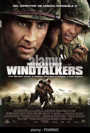 Windtalkers Year : 2002 USA Director : John Woo Nicolas Cage, Christian Slater, Adam Beach ...