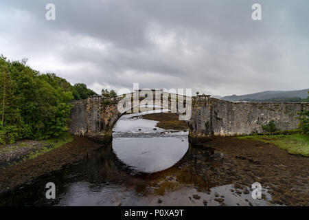 Garron Bridge over the Gearr Abhainn river near Inveraray, Highlands ...