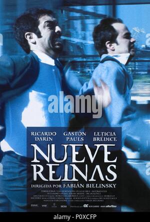 Nueve reinas Nine Queens Year: 2000 - Argentina Director : Fabián ...