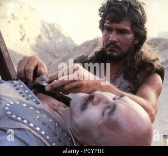 STEEL DAWN, Patrick Swayze, 1987, (c) Vestron Pictures/courtesy Everett ...