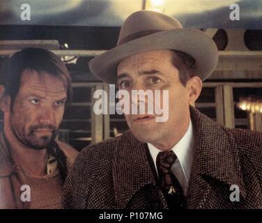 DESPAIR, Dirk Bogarde, Rainer Werner Fassbinder during a break in the ...