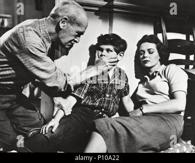 SUDDENLY 1954 United Artists film with Frank Sinatra at left and ...