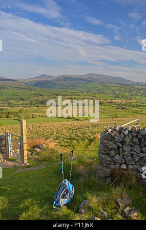 Arenig Fach from Arenig Fawr walk, Bala Stock Photo - Alamy