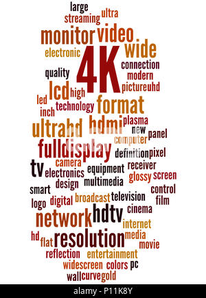 Display Resolution, word cloud concept on white background Stock Photo ...