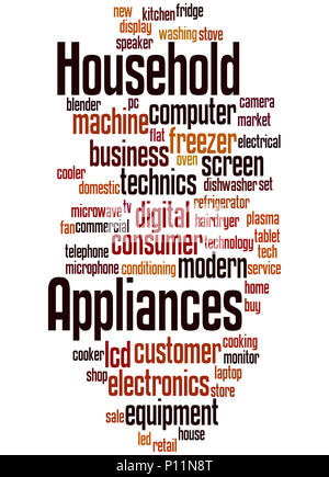 Washing machine word cloud concept with clean laundry related tags ...