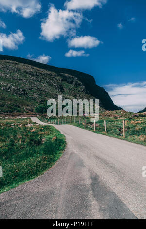 Gap of Dunloe on a sunny day in Summer. - County Kerry, Ireland : May ...