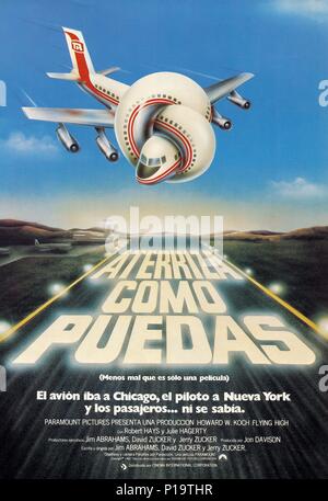 AIRPLANE ! 1980 Paramount Pictures film with from left the inflatable ...