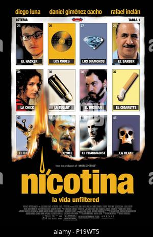 Original Film Title: NICOTINA. English Title: NICOTINA. Film Director ...