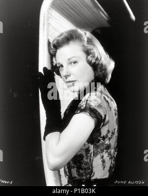 Stars: JUNE ALLYSON Stock Photo - Alamy