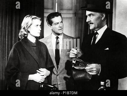 DIAL M FOR MURDER, John Williams, Grace Kelly, Ray Milland, 1954 Stock ...