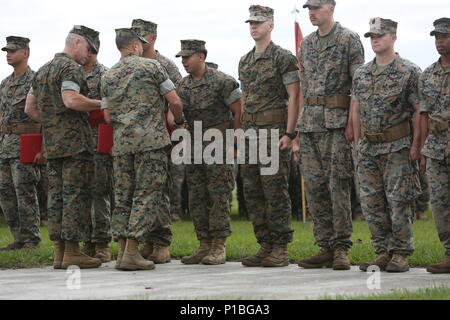 Lt. Col. Justin Ansel, commanding officer with 1st Battalion, 8th ...