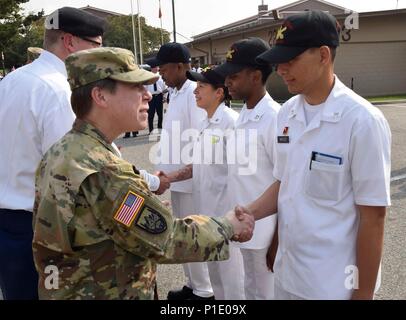 35th ADA Brigade Deputy Commanding Officer, Lt. Col. Jon Castro, third ...