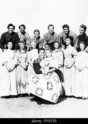 SEVEN BRIDES FOR SEVEN BROTHERS, Nancy Kilgas, Jane Powell, Howard Keel ...