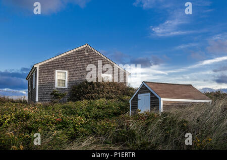 Waterfront beach cottage overlooking the Cape Cod National Seashore ...
