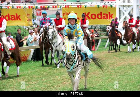 RACING STRIPES, Hayden Panettiere, Stripes the zebra, 2005, (c) Warner ...