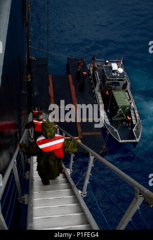 Maritime Prepositioning Force Utility Boat - Side View Stock Photo - Alamy