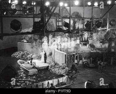 Colin Clive, Katharine Hepburn, on-set of the Film, "Christopher Strong ...