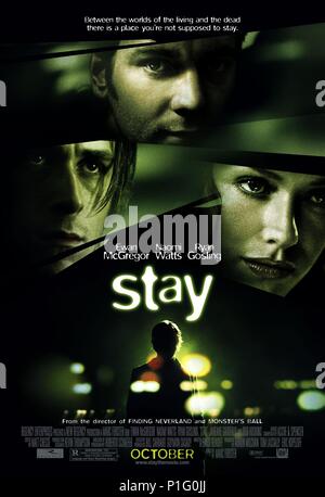STAY 2005 20th Century Fox film with Ewan McGregor Stock Photo - Alamy