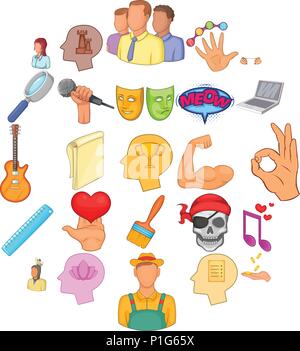 Mummer icons set, cartoon style Stock Vector Image & Art - Alamy