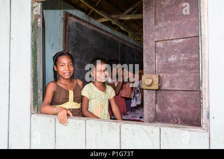 Indigenous peoples in the Amazon basin wash their clothes in the rivers ...