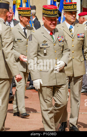 General Jean Maurin, Chief of French Foreign Legion, Aubagne, France ...
