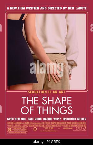 Original Film Title: THE SHAPE OF THINGS. English Title: THE SHAPE OF ...