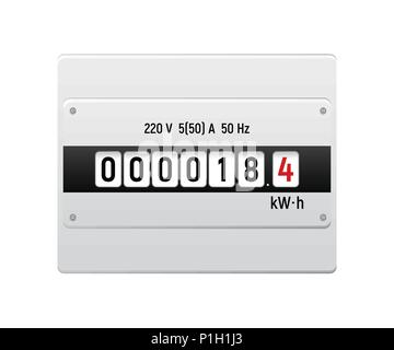 smart meter vector icon isolated on transparent background, smart meter ...