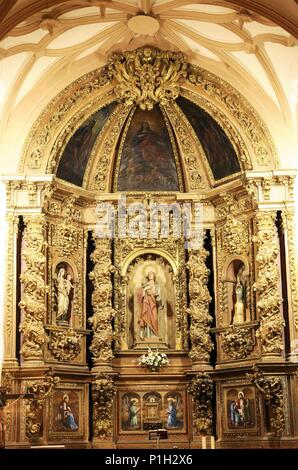 Retablo barroco de la iglesia del Milagro, Riner, siglo XVIII. Author ...