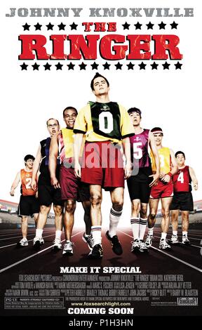 "The Ringer" (2005) Poster Stock Photo - Alamy