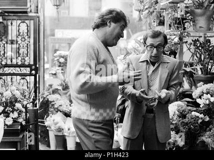 WOODY ALLEN, NICK APOLLO FORTE, BROADWAY DANNY ROSE, 1984 Stock Photo ...