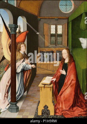 'The Annunciation' by Jan Provost Stock Photo - Alamy