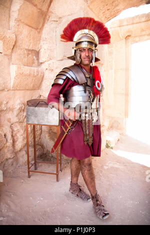 Handsome roman legionary soldier Stock Photo - Alamy