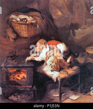 Edwin Henry Landseer The Cat's Paw MIA 8247 The Cat's Paw. circa 1824 ...