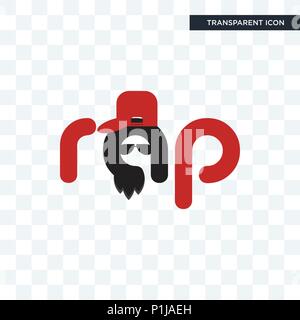 Rapper vector icon isolated on transparent background, Rapper ...