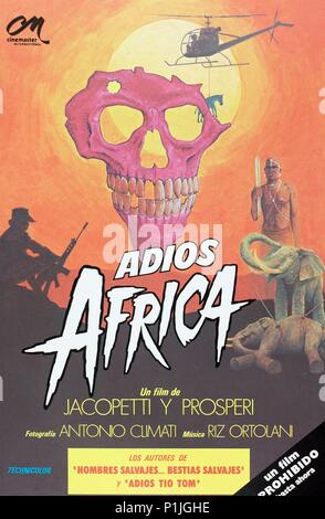 Original Film Title: AFRICA ADDIO. English Title: AFRICA BLOOD AND GUTS ...
