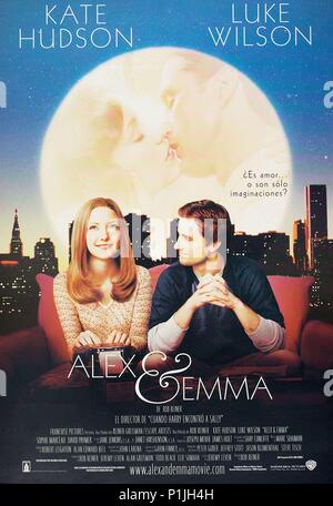 Original Film Title: ALEX AND EMMA. English Title: ALEX AND EMMA. Film ...