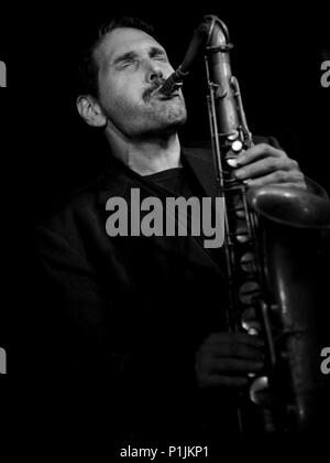Steve Grossman, 2009. Artist: Alan John Ainsworth Stock Photo - Alamy