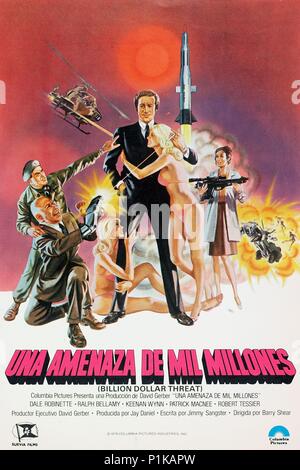 Original Film Title: THE BILLION DOLLAR THREAT. English Title: THE ...