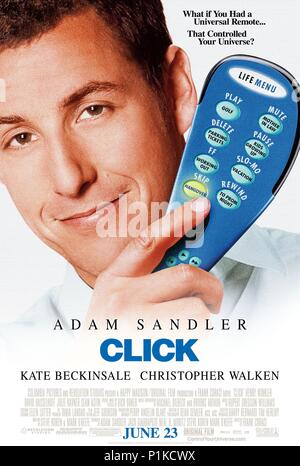 Original Film Title: CLICK. English Title: CLICK. Film Director: FRANK ...