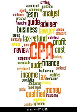 Certified Word Cloud Concept Isolated on White Stock Photo - Alamy