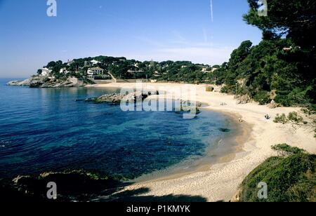 Cala sa Conca Playa d Aro Costa Brava Catalonia Spain Stock Photo - Alamy